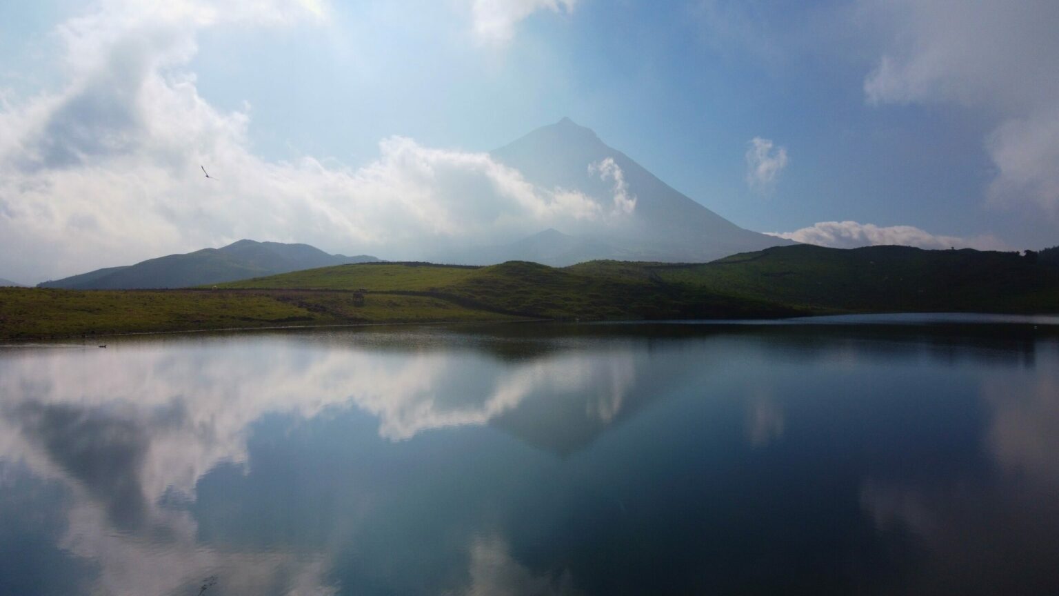 The sun sets over Capelo in Faial, Azores Islands | Guide to the Azores